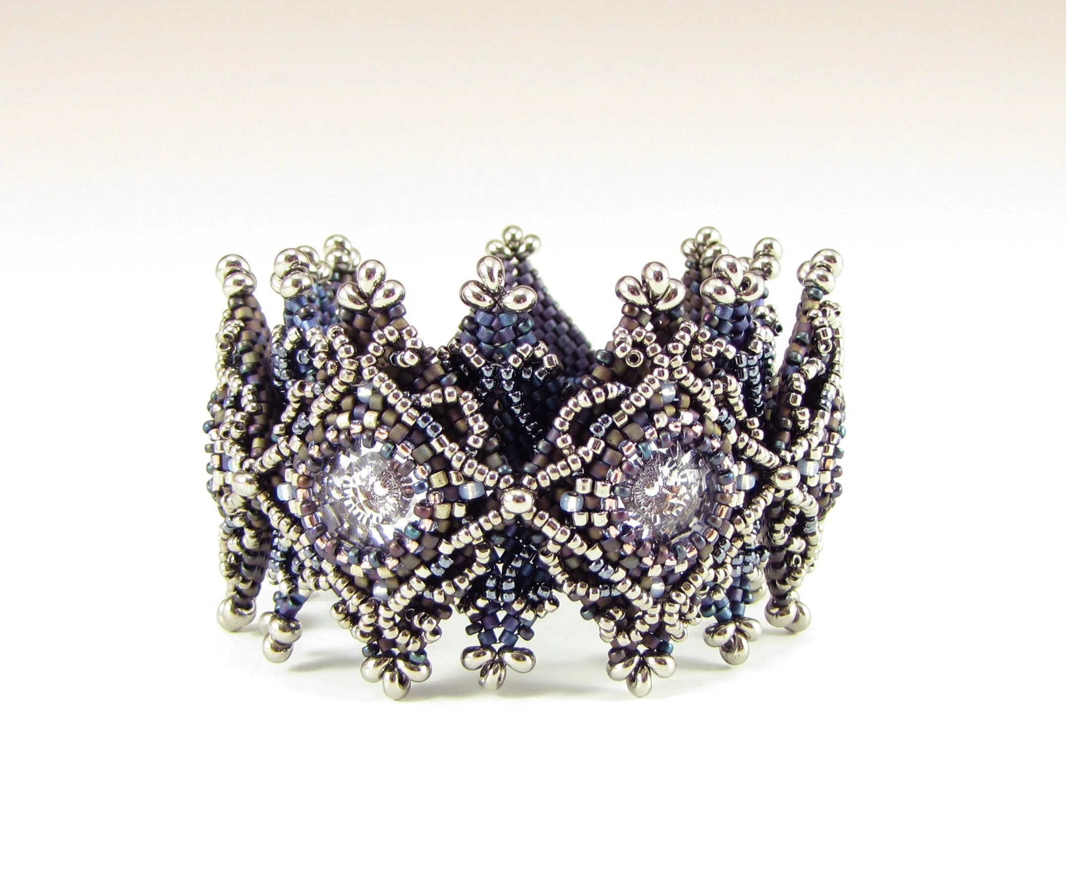 Stardust Necklace Kit - Gold/Purple Colorway — MGS Designs