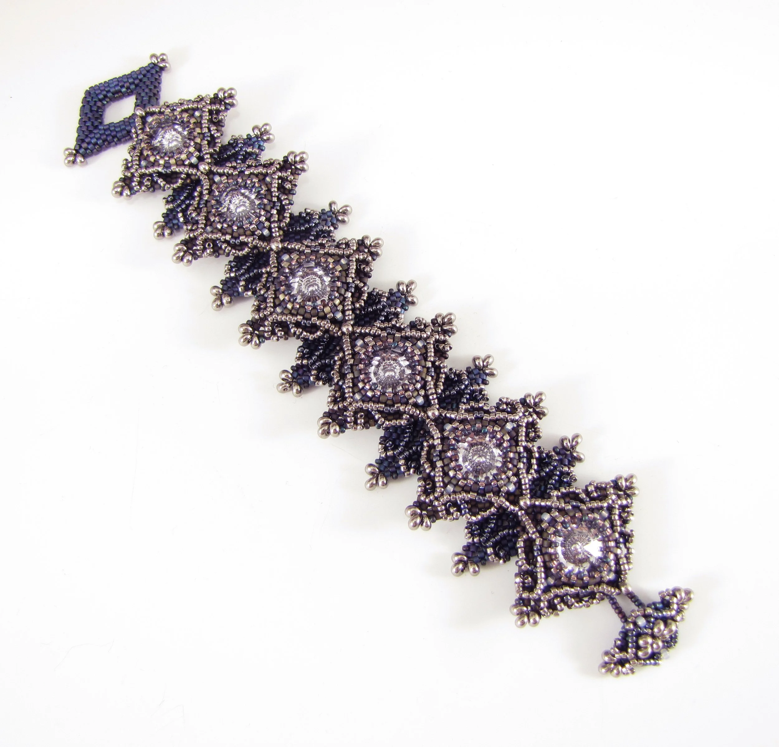 Stardust Necklace Kit - Gold/Purple Colorway — MGS Designs