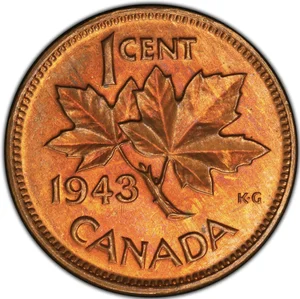 1943 Canadian Cent Penny — Canadian Coins