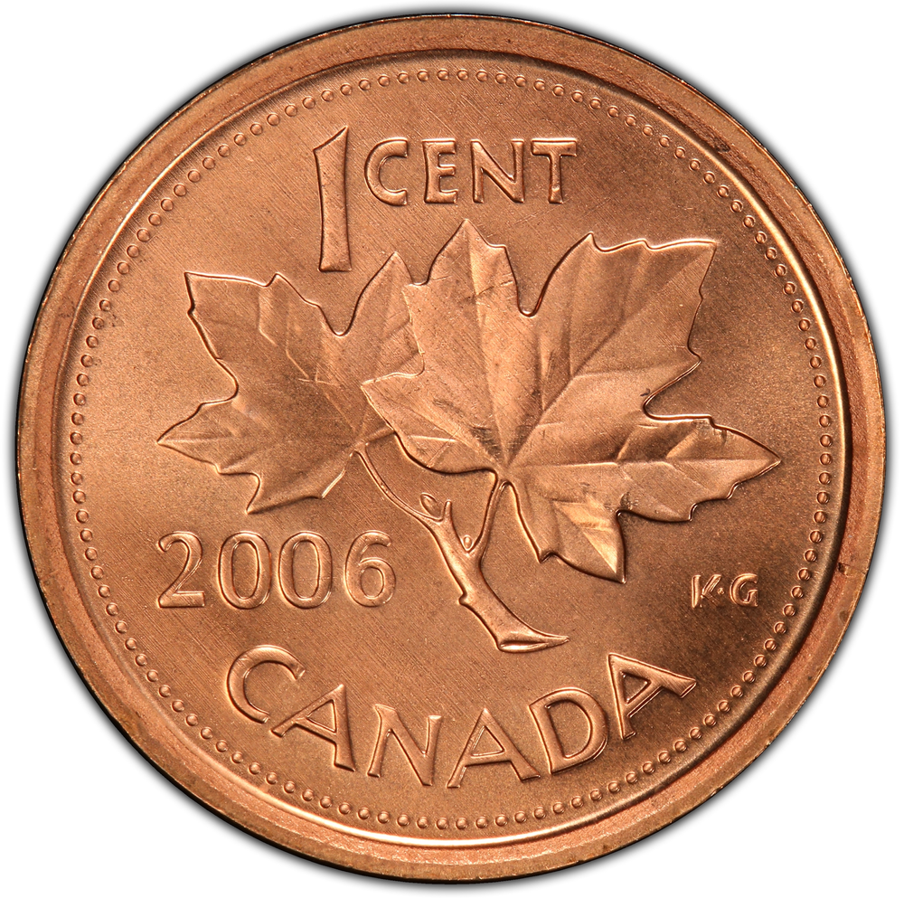 2006 Canadian Cent Penny — Canadian Coins