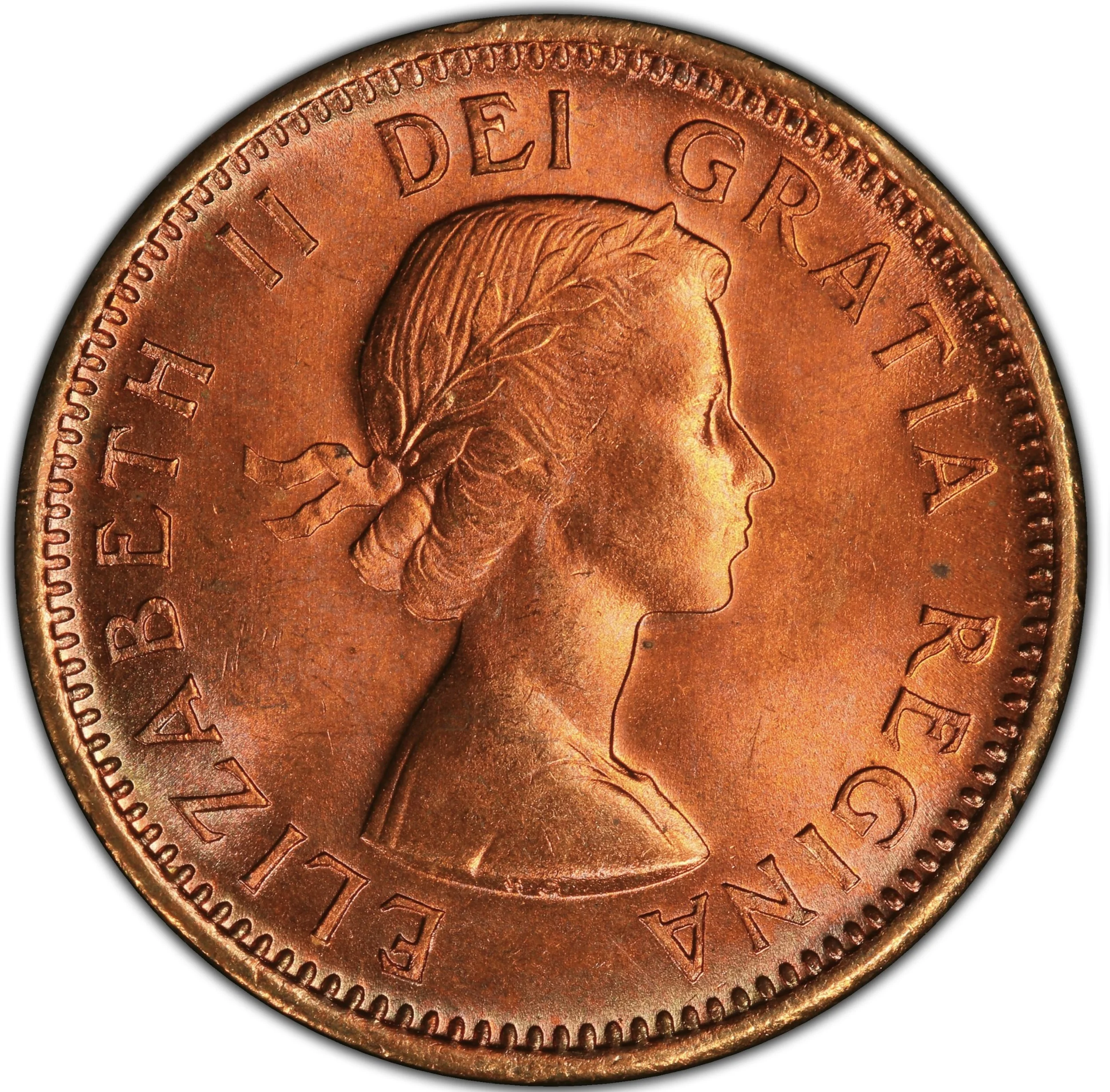 1955 Canadian Cent Penny — Canadian Coins