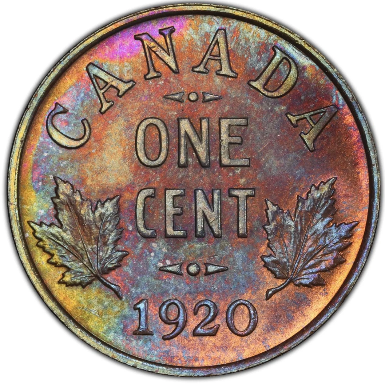 1920 Canadian Small Cent Penny — Canadian Coins