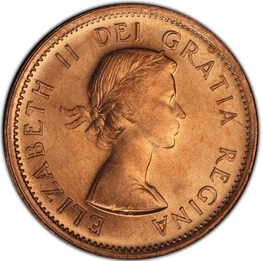 1963 Canadian Cent Penny — Canadian Coins