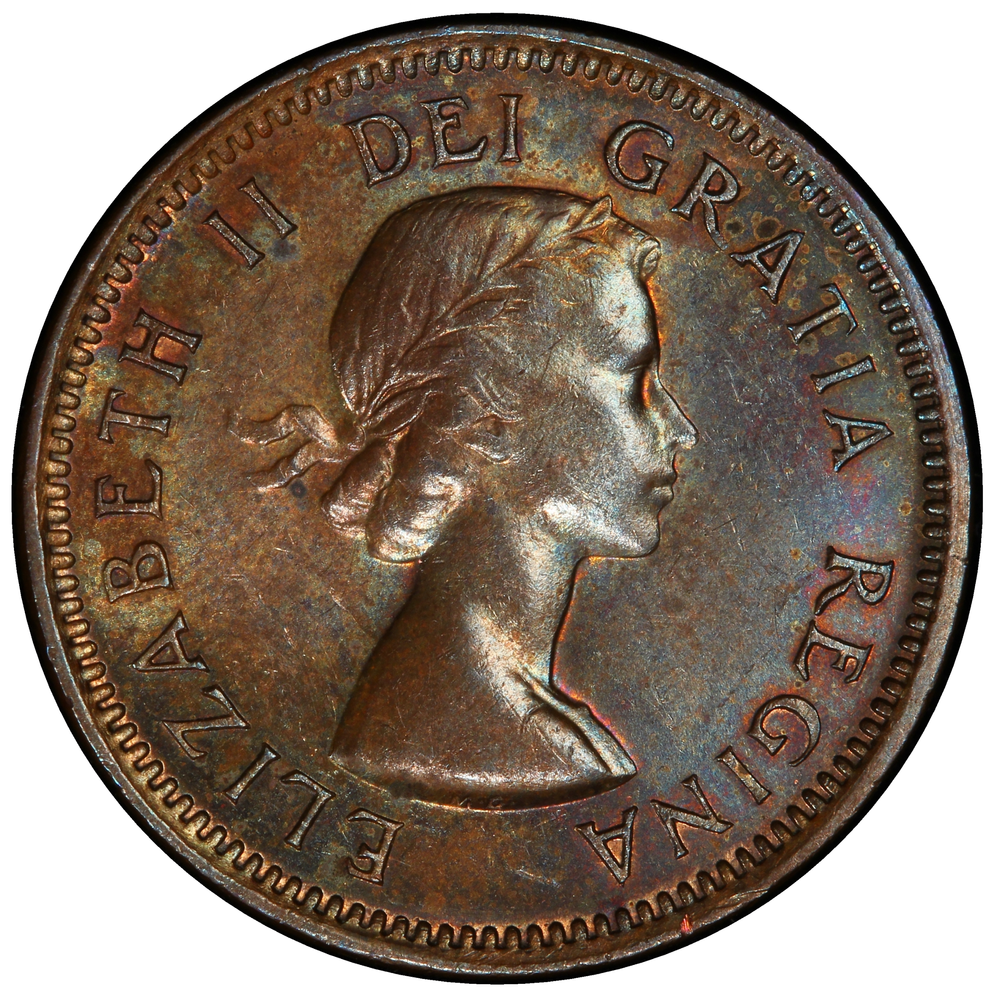 1955 Canadian Cent Penny — Canadian Coins