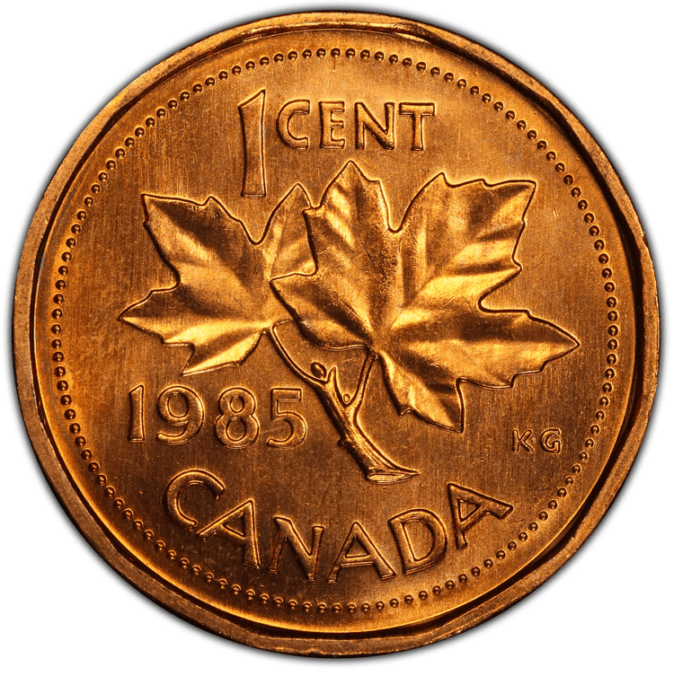 1985 Canadian Cent Penny — Canadian Coins