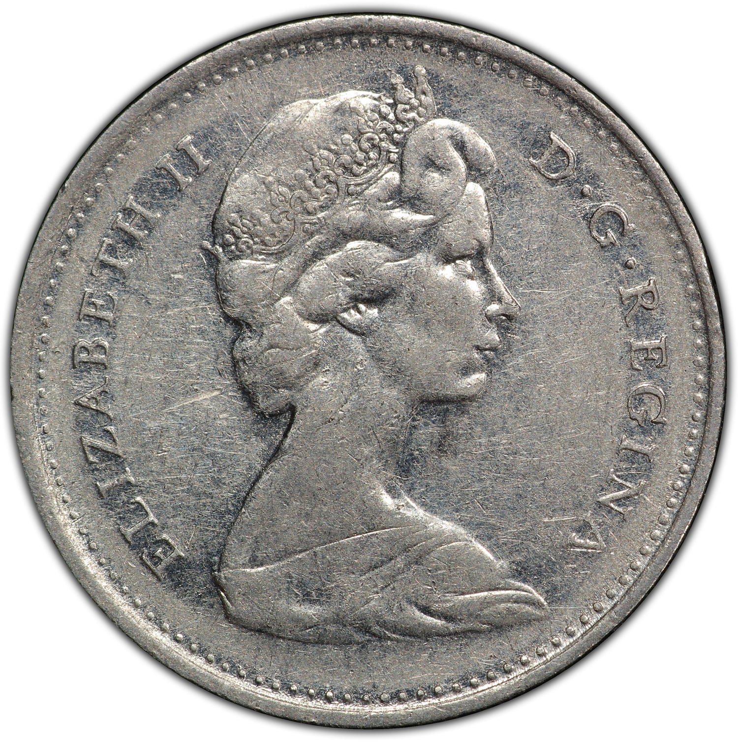1969 Dime 10 Cents Canadian — Canadian Coins