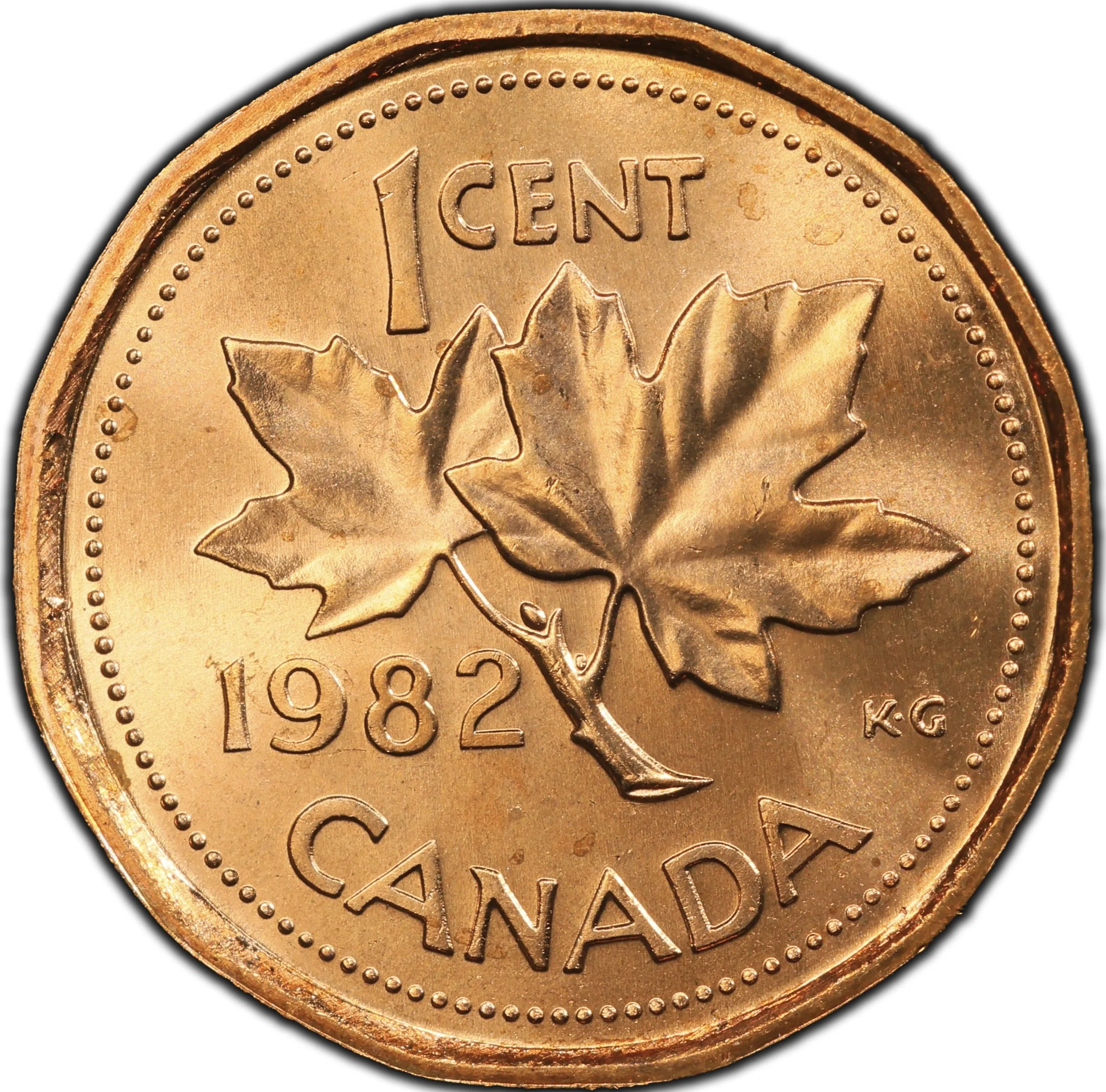1982 Canadian Cent Penny — Canadian Coins