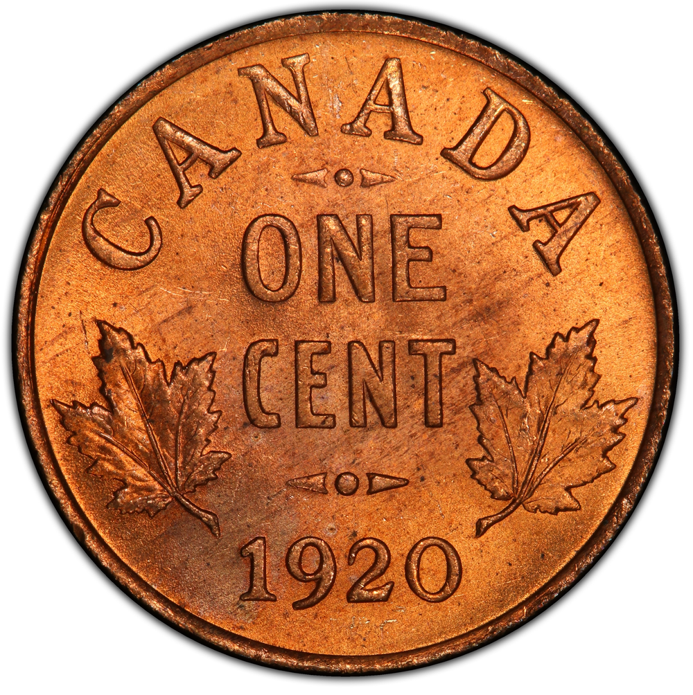 1920 Canadian Small Cent Penny — Canadian Coins