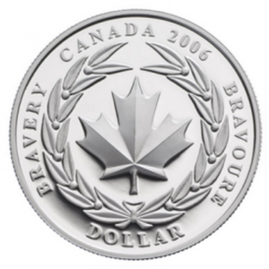 2006 Bravery Canadian Quarter 25 Cents — Canadian Coins