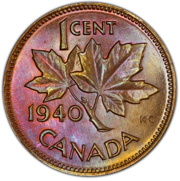 1940 Canadian Cent Penny — Canadian Coins