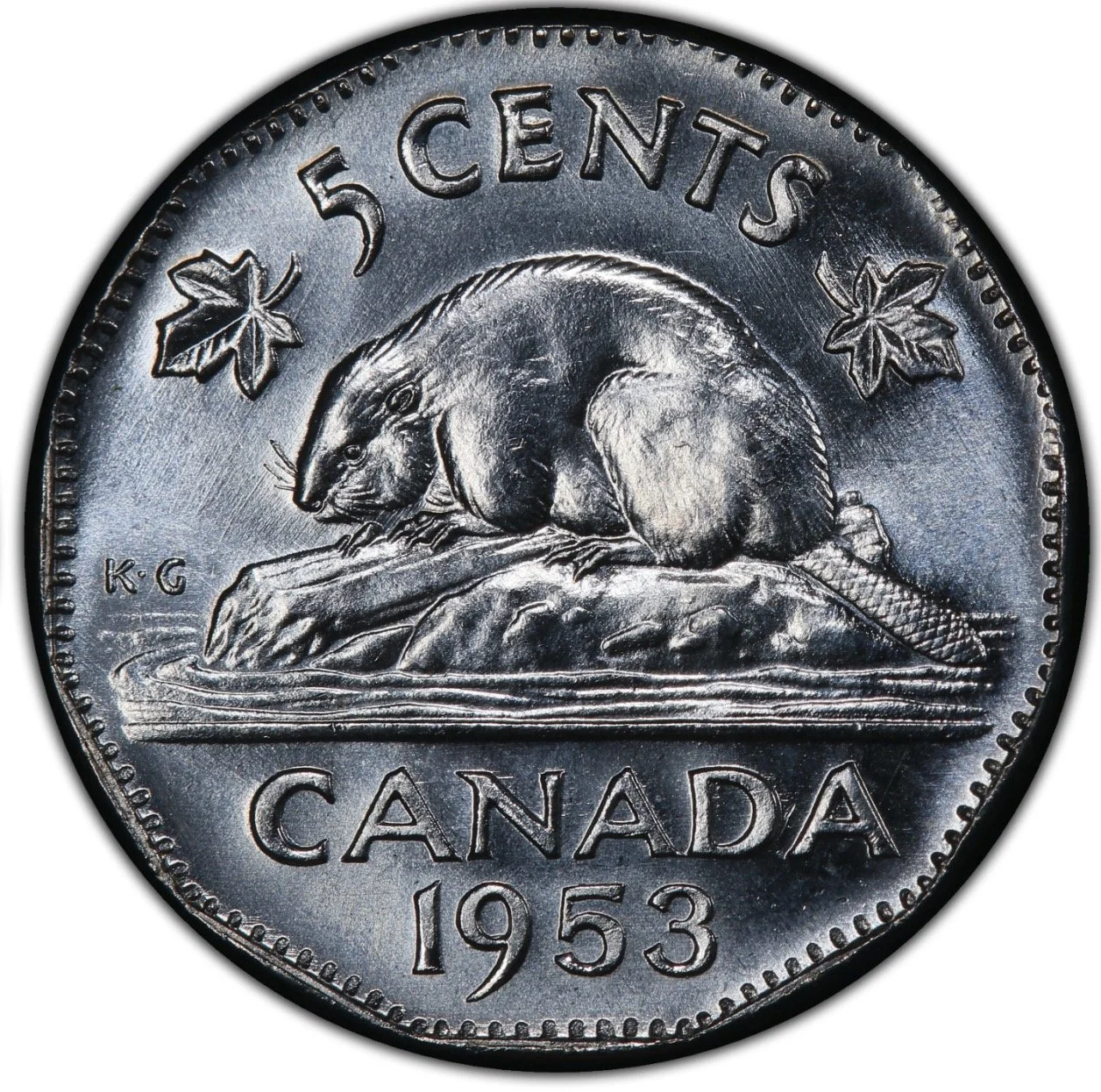 1953 Canadian Nickel — Canadian Coins