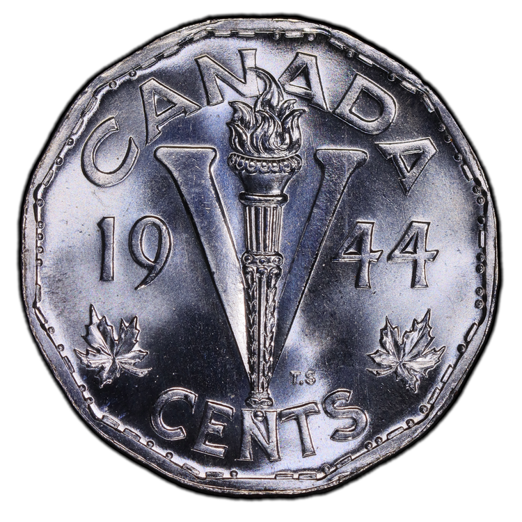 1944 Canadian Nickel — Canadian Coins