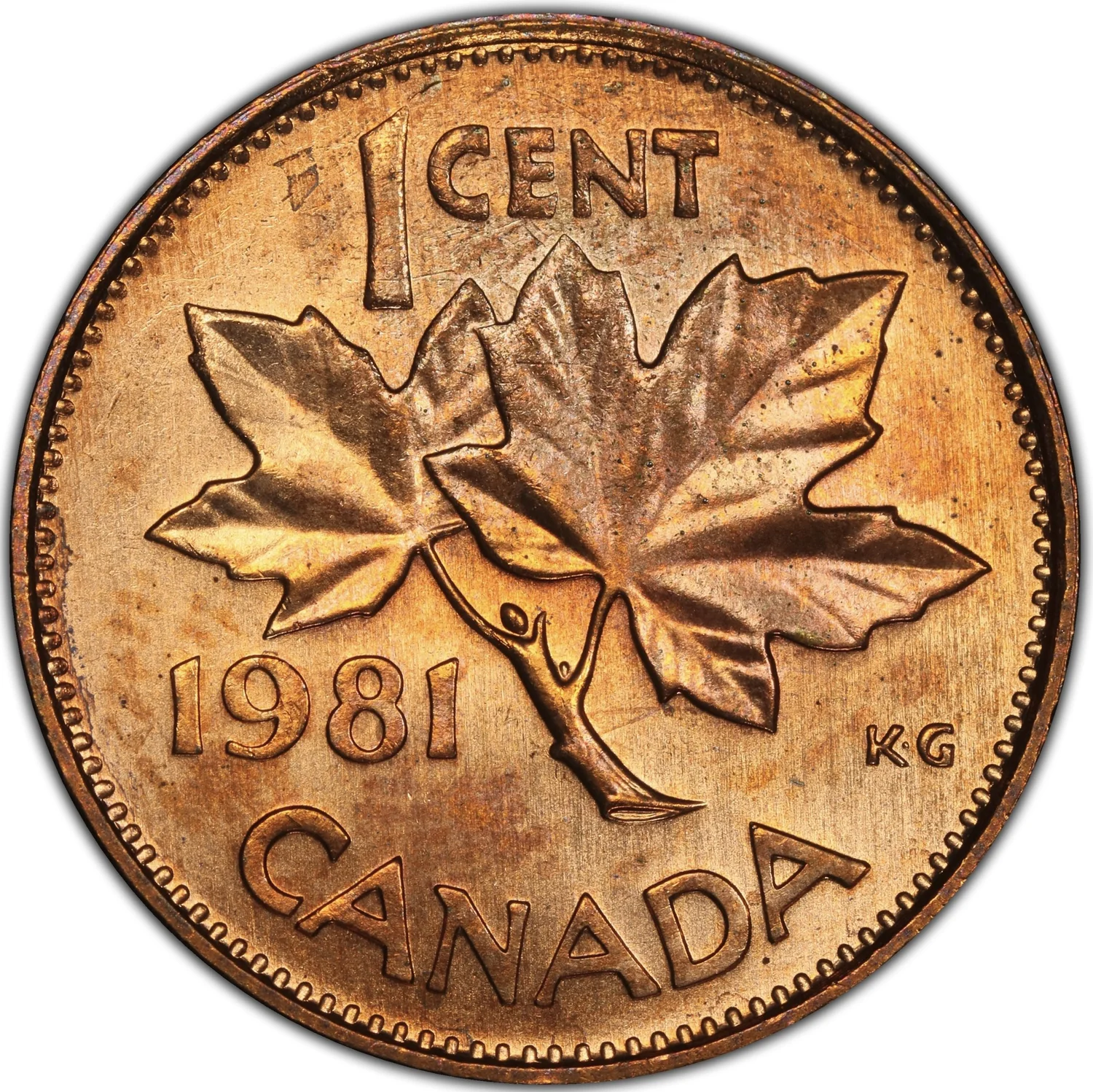 1981 Canadian Cent Penny — Canadian Coins
