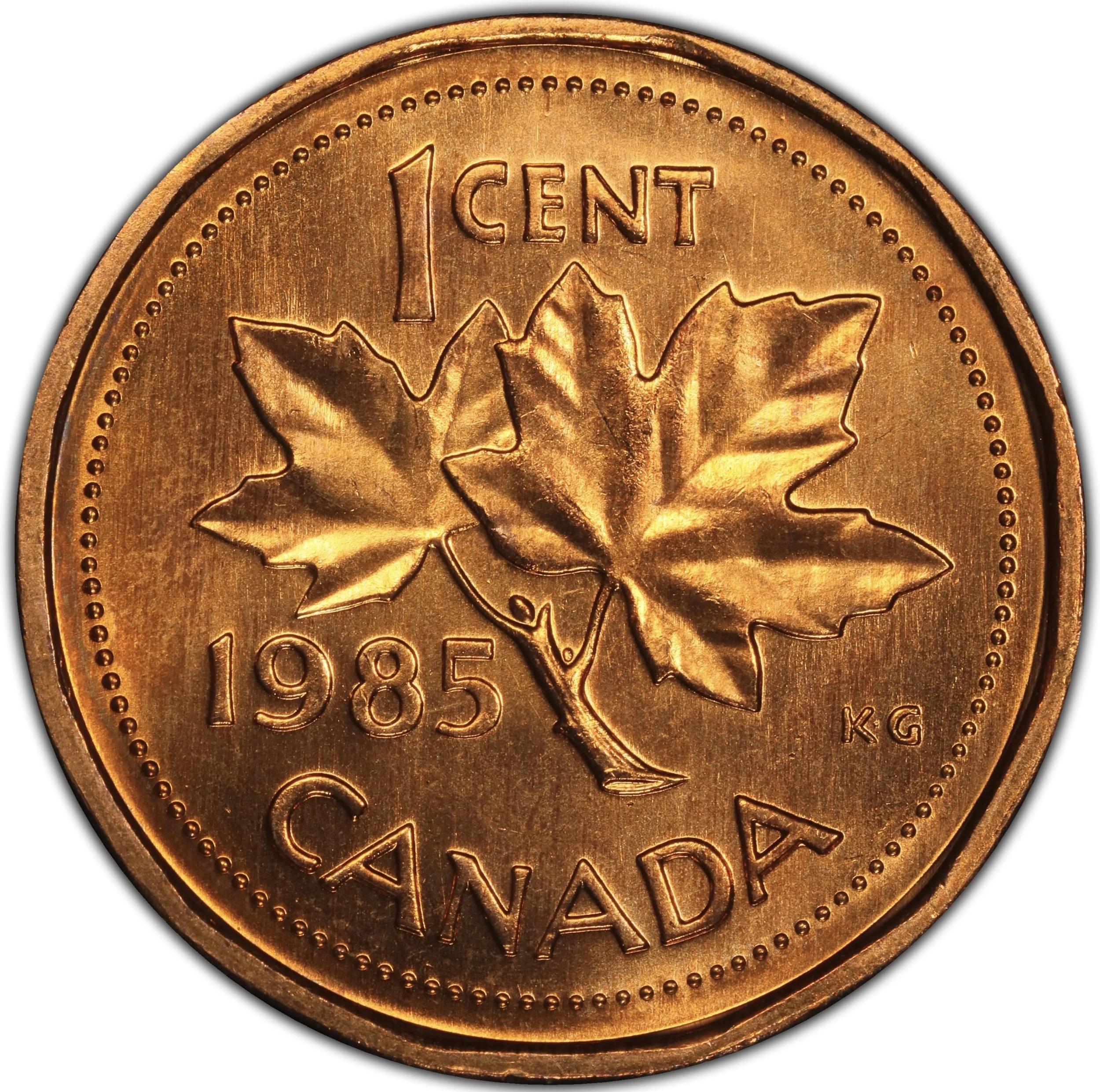 1985 Canadian Cent Penny — Canadian Coins