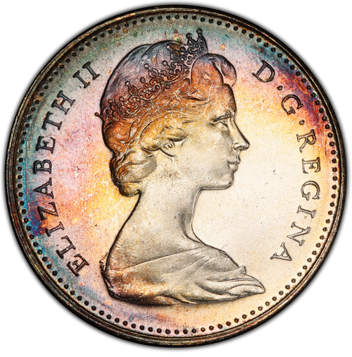 1967 80% Silver Dime 10 Cents Canadian — Canadian Coins