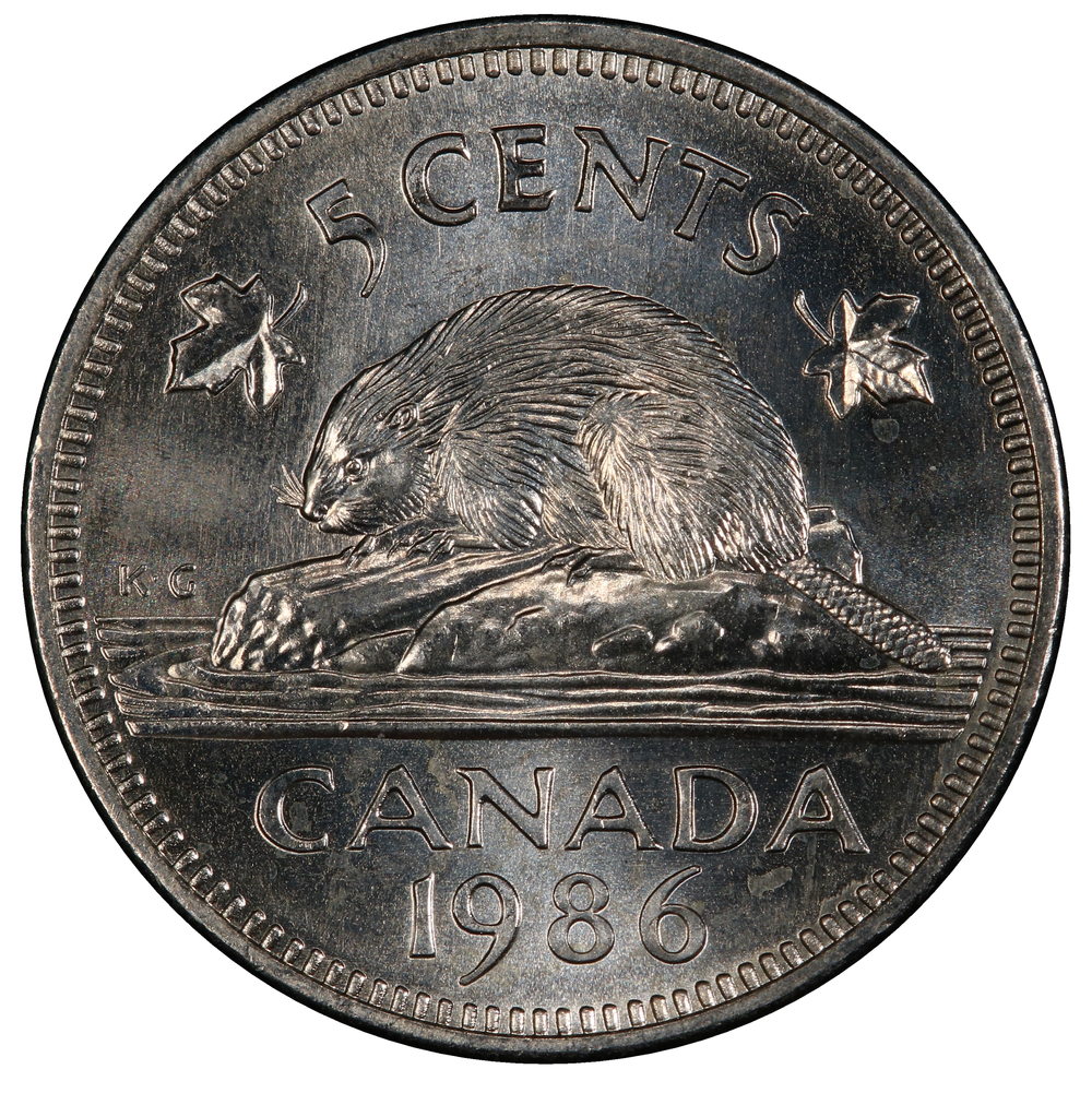 1986 Canadian Nickel — Canadian Coins
