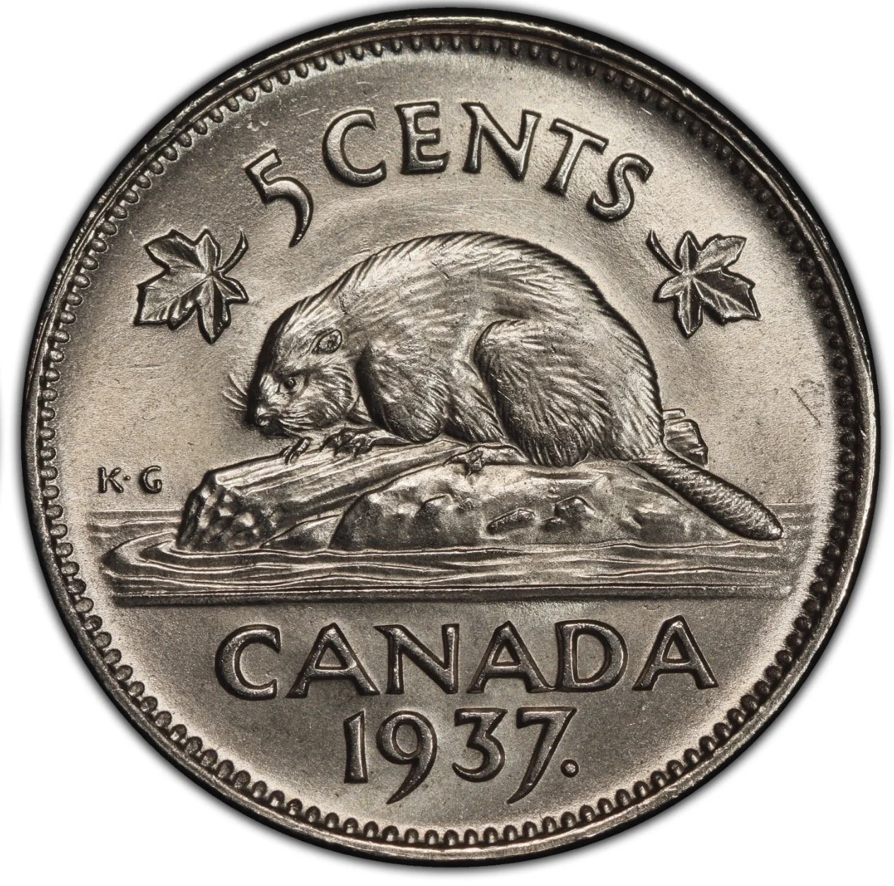 1937 Canadian Nickel — Canadian Coins