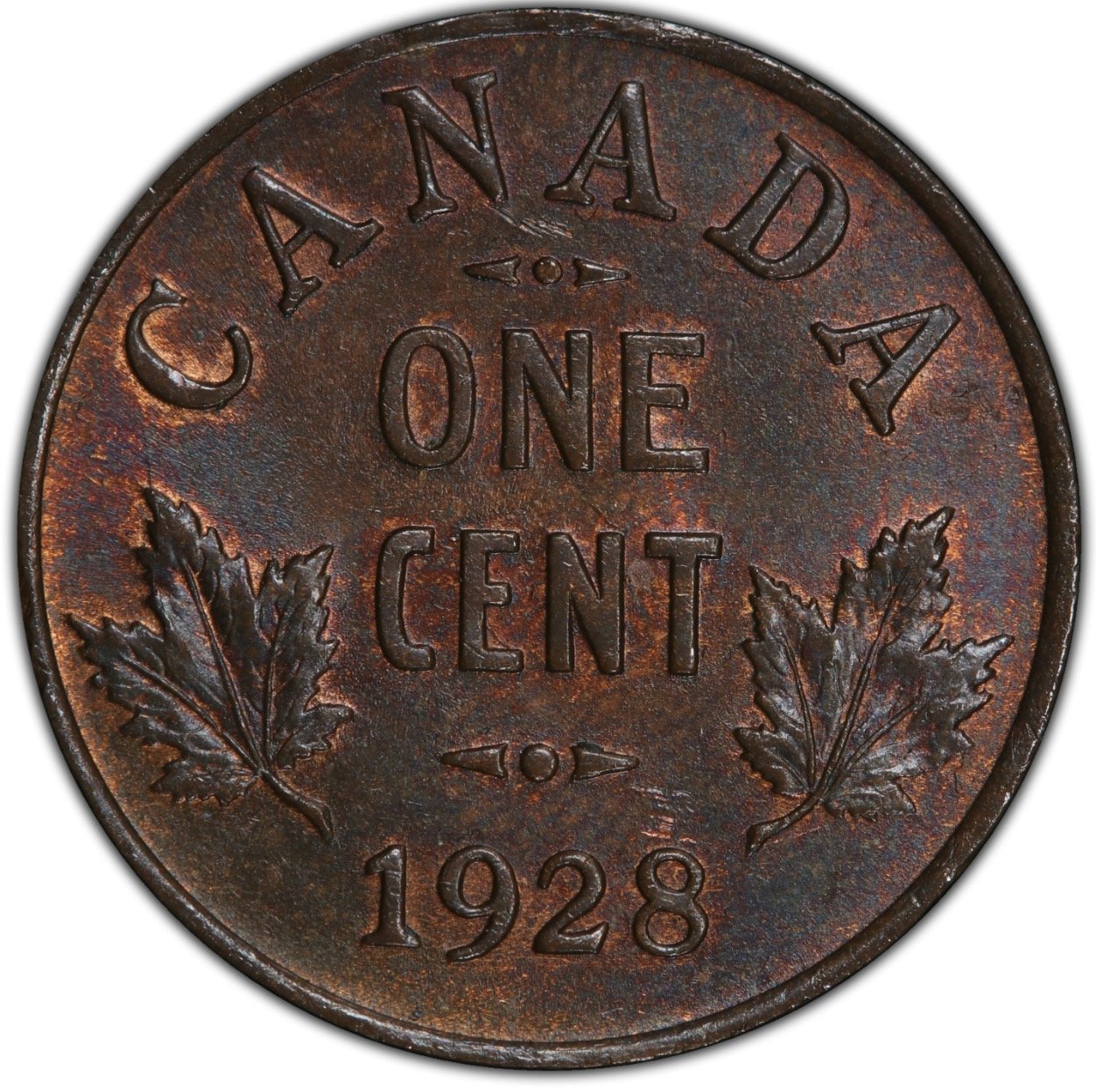 1928 Canadian Cent Penny — Canadian Coins