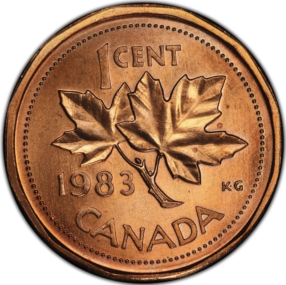 1983 Canadian Cent Penny — Canadian Coins
