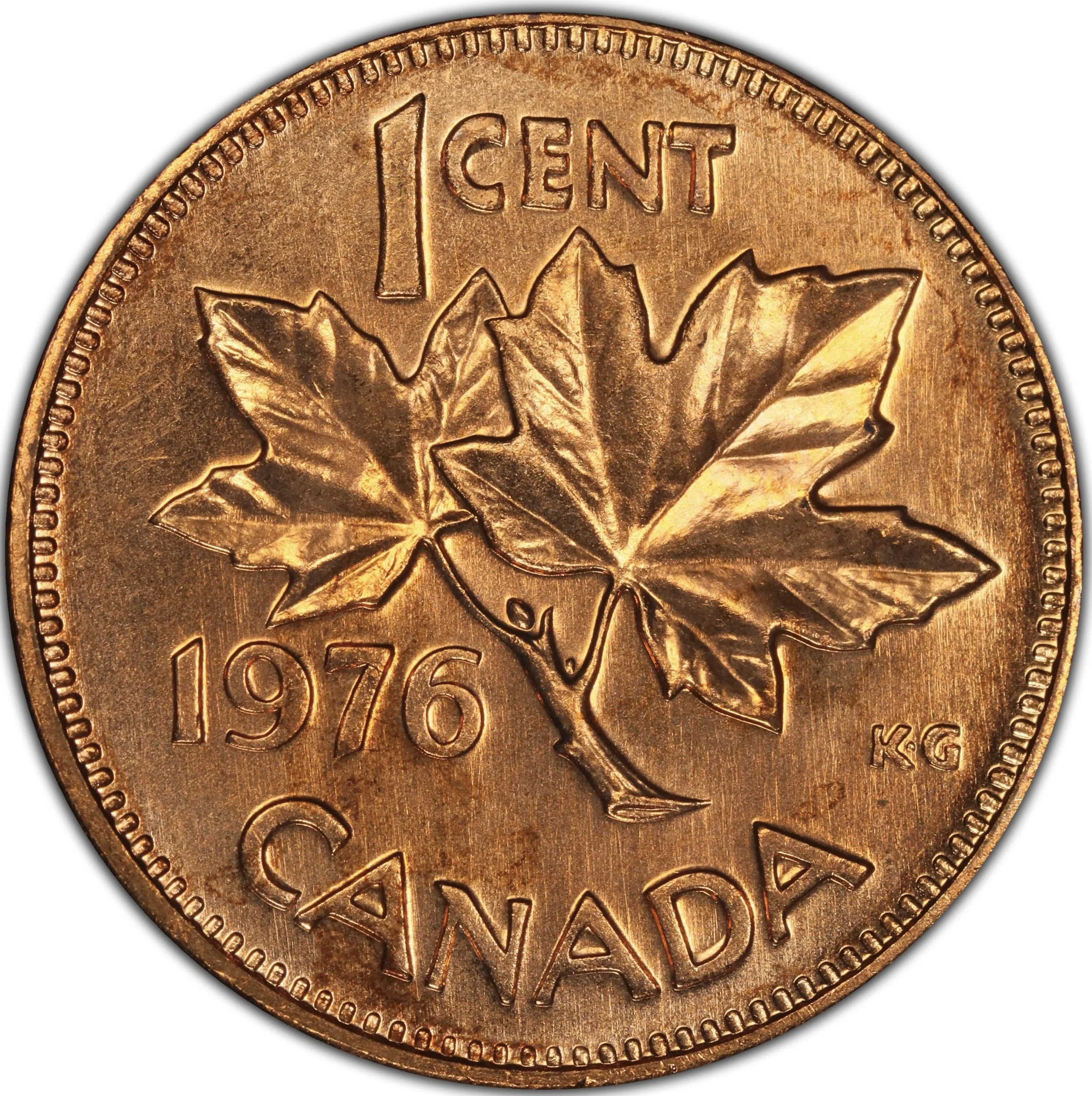 1976 Canadian Cent Penny — Canadian Coins
