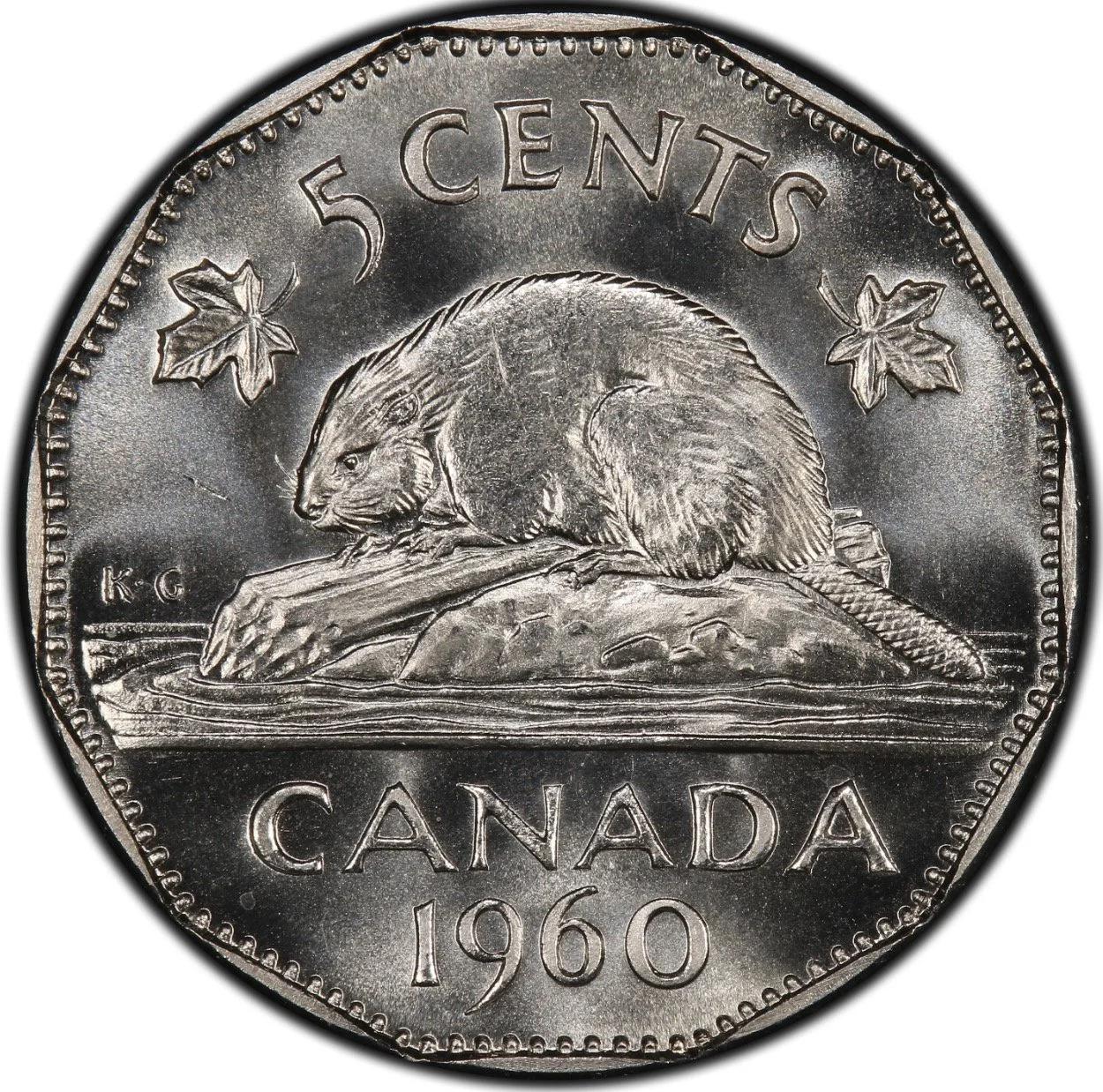 1960 Canadian Nickel — Canadian Coins