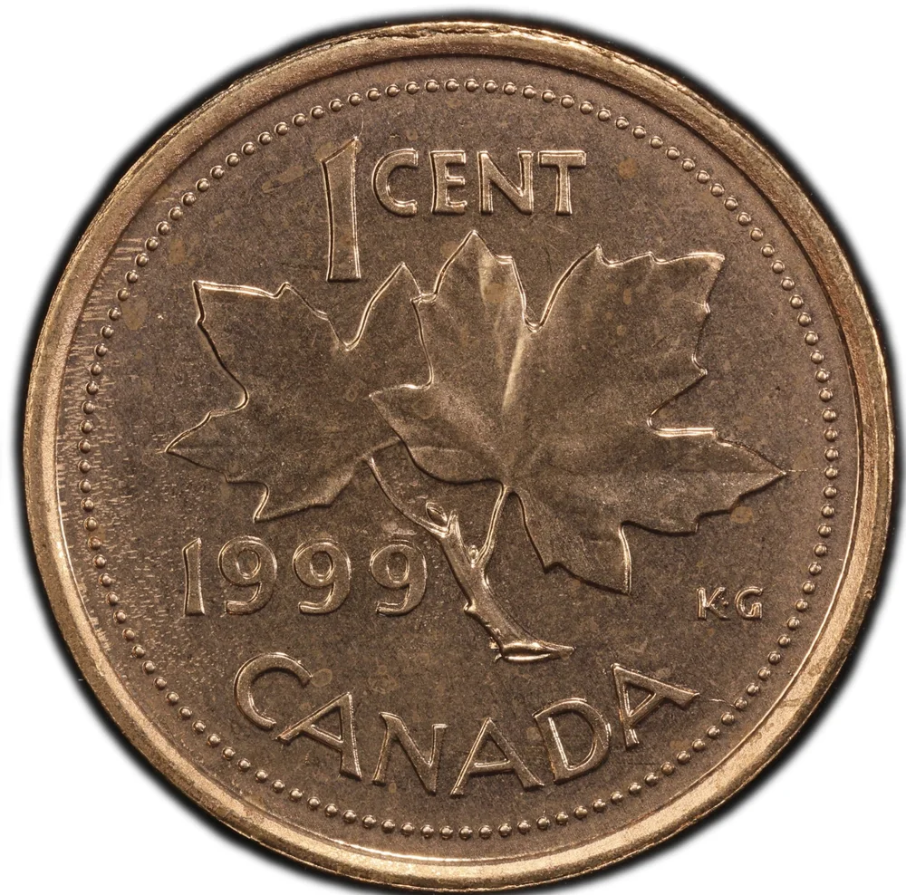 1999 Canadian Cent Penny — Canadian Coins