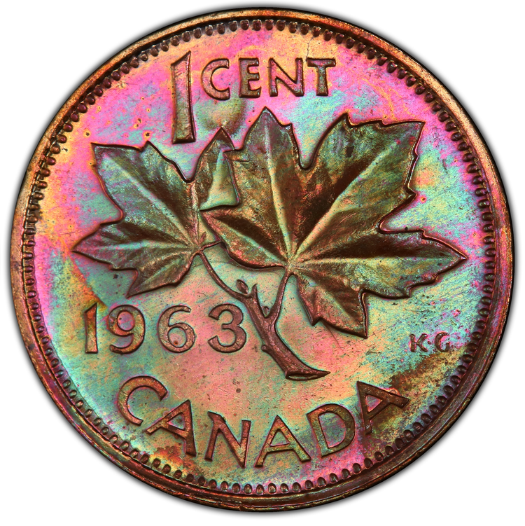 1963 Canadian Cent Penny — Canadian Coins
