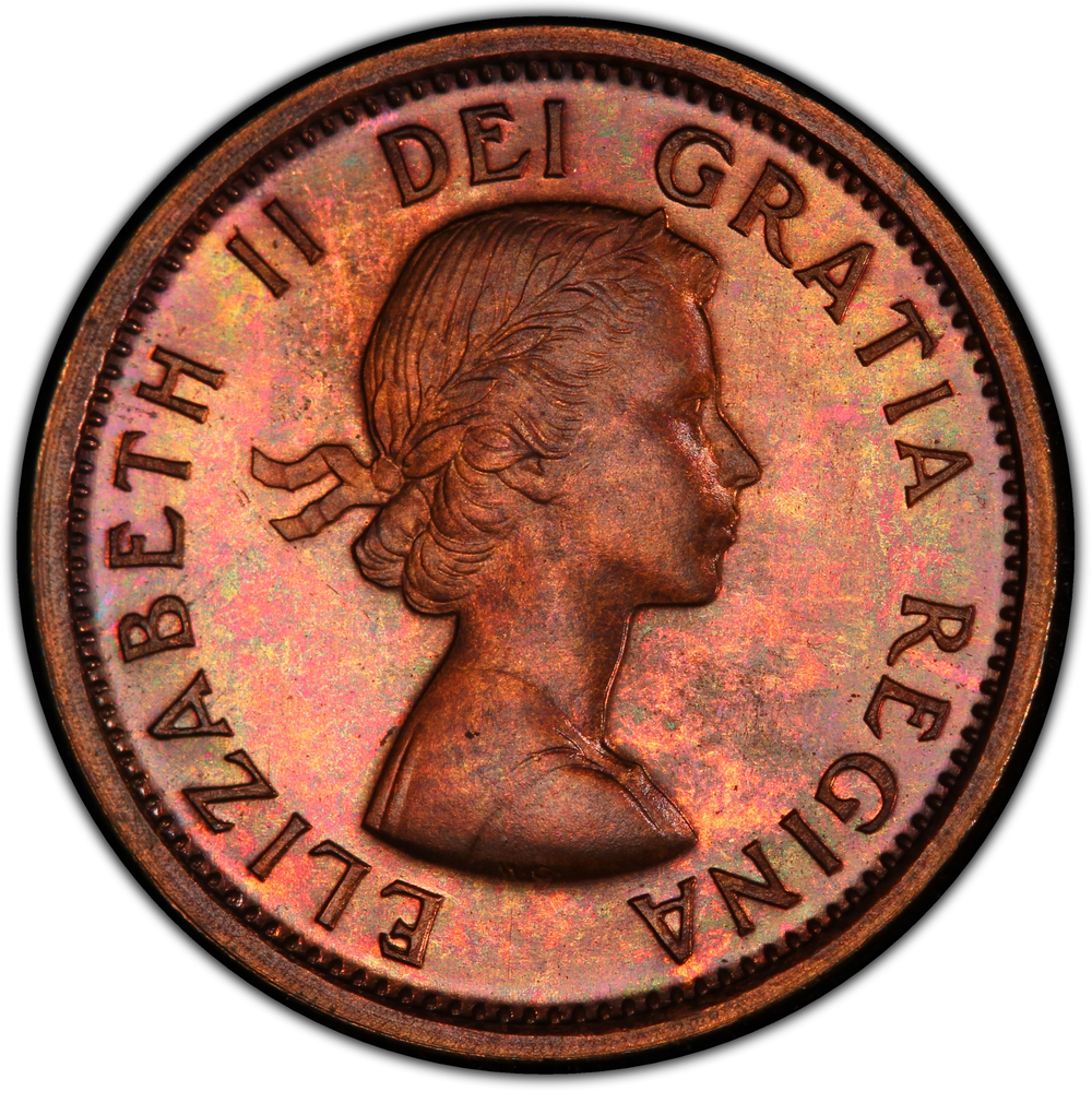 1955 Canadian Cent Penny — Canadian Coins