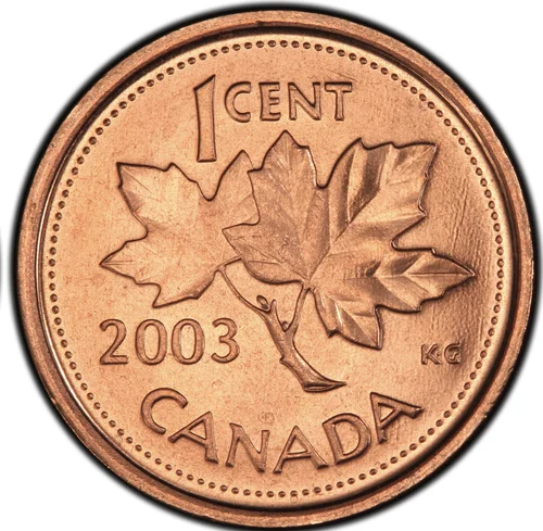 2003 Canadian Cent Penny — Canadian Coins