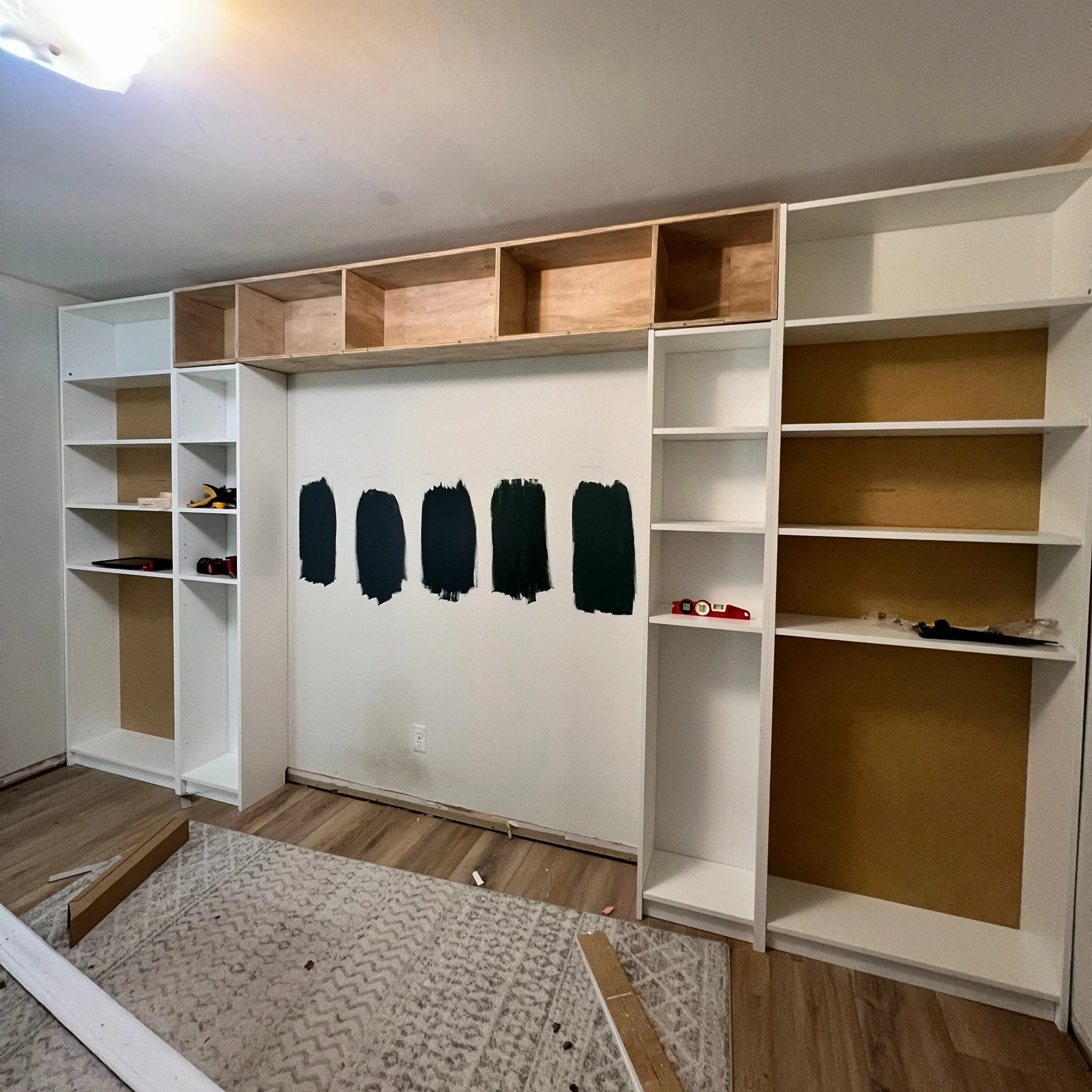 Step-By-Step Guide to Creating Custom Built-In Bookshelves with IKEA ...