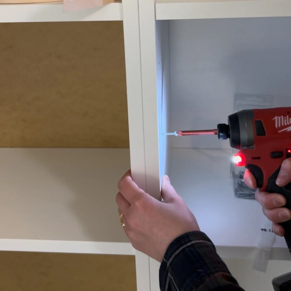 Step-By-Step Guide to Creating Custom Built-In Bookshelves with IKEA ...
