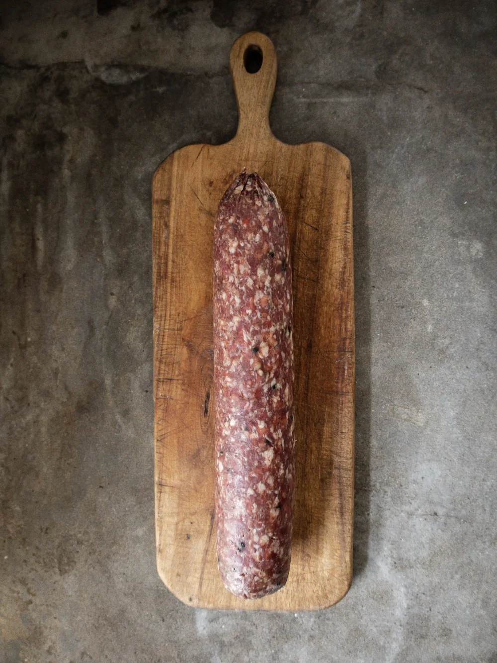 Green Pepper Salami 1.4kg or 700g — Great Glen Charcuterie