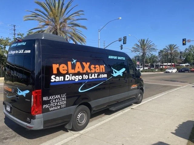 Old Town to LAX Shuttle: Pickup and Drop Off Location — reLAXsan®