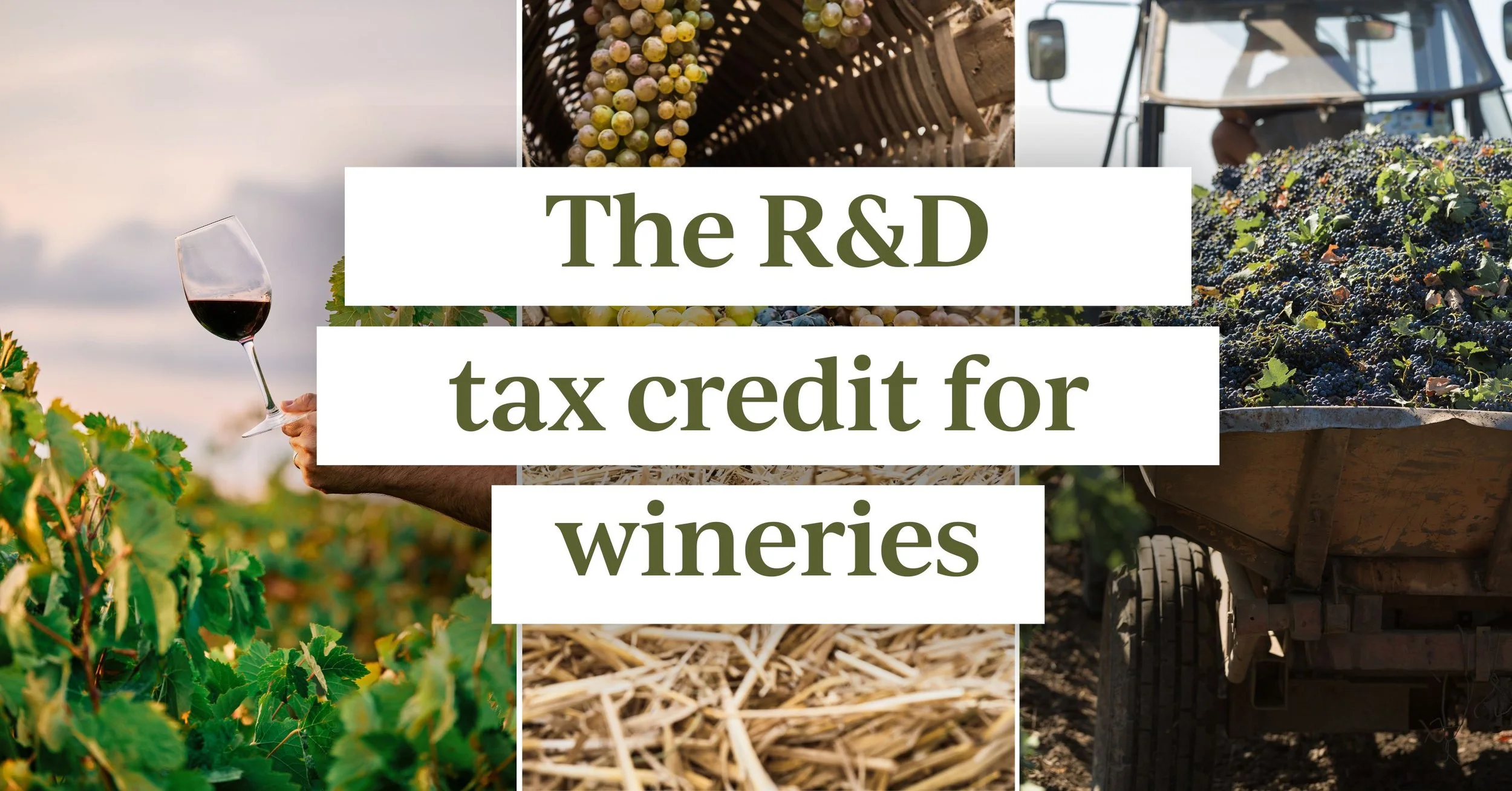 The R&D Tax Credit for Wineries: Do You Qualify? — Northwest Wine ...