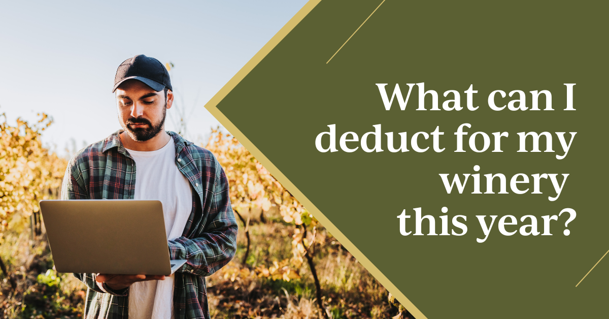 Complete Guide of Winery Tax Deductions for 2024 — Northwest Wine ...