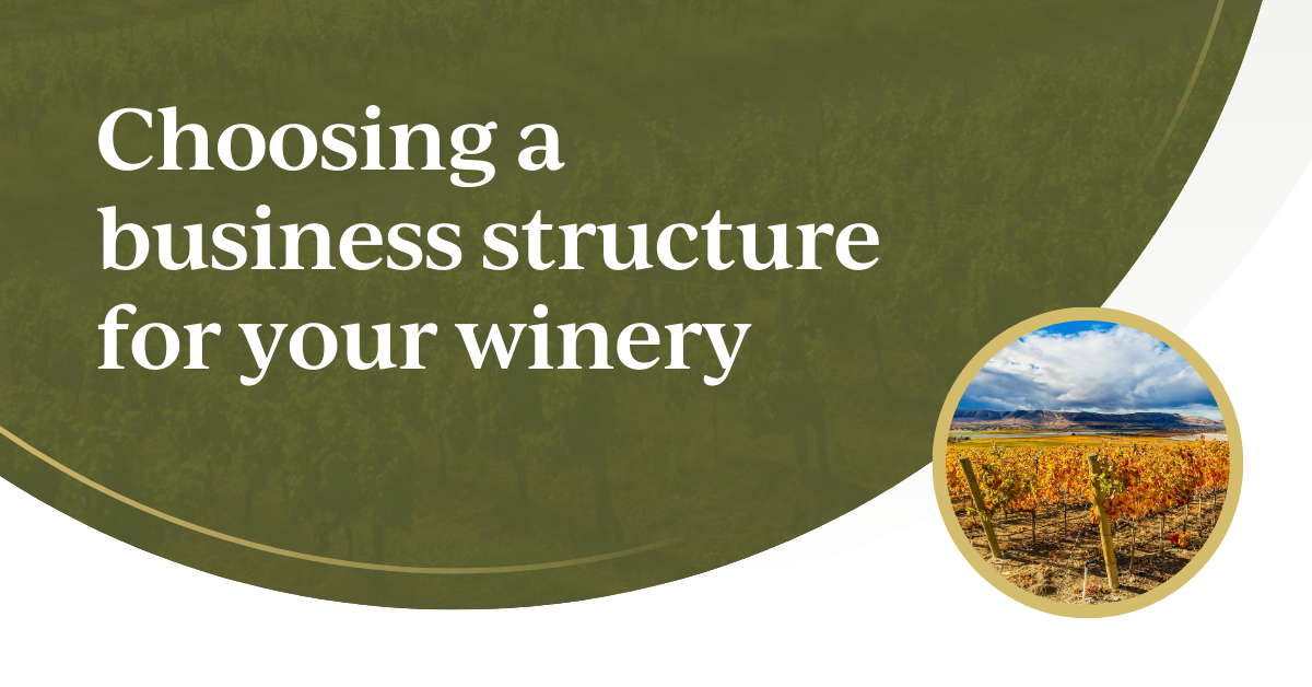 Choosing a Business Structure For Your Winery (2024) — Northwest Wine ...