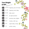 Yarn Weight & WPI — Eclectic Jess