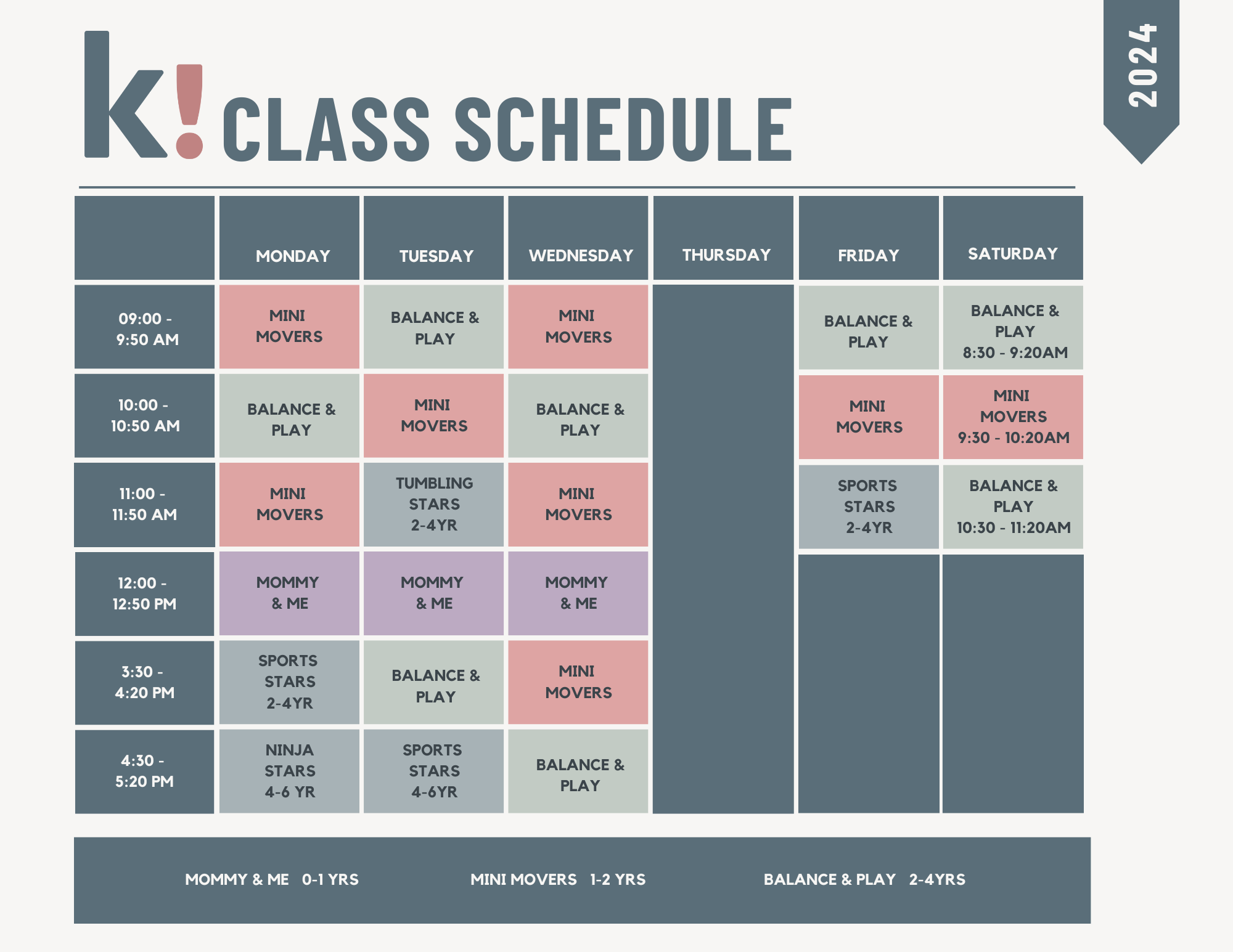 November Classes — Kickin It