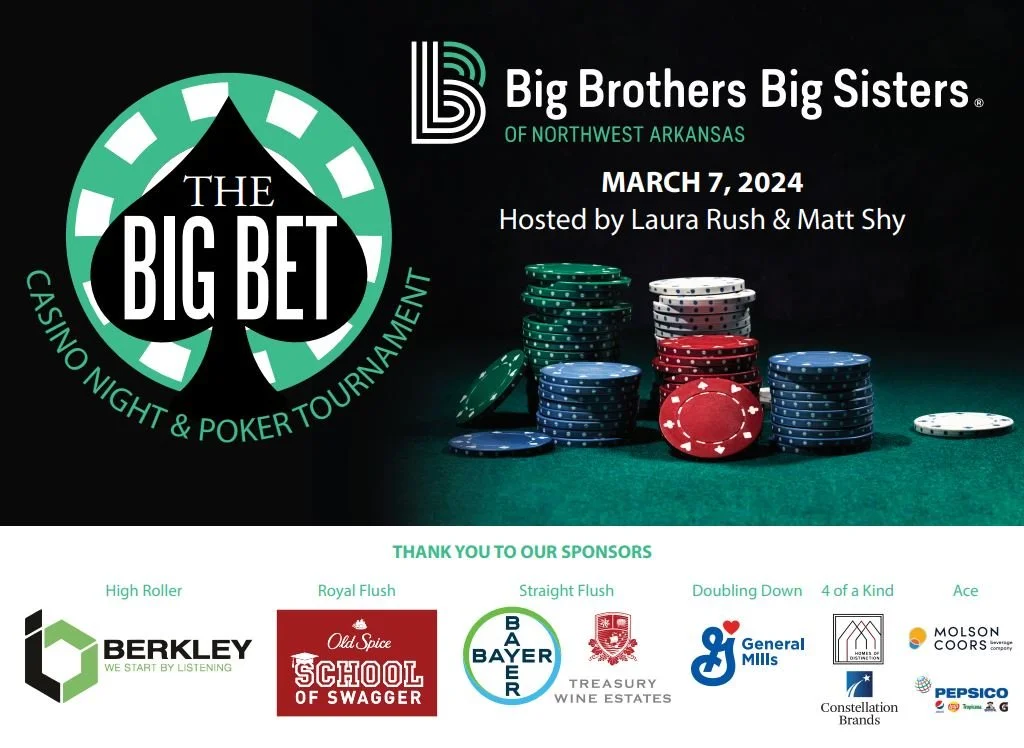 The Big Bet — Big Brothers Big Sisters of NWA