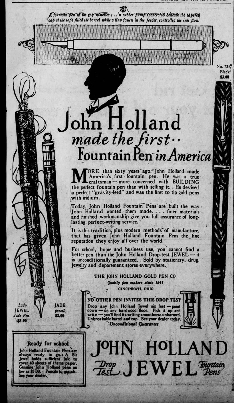 A Brief History of Victorian Era Gold Pens (Gold Nib Dip Pens) — Ink ...