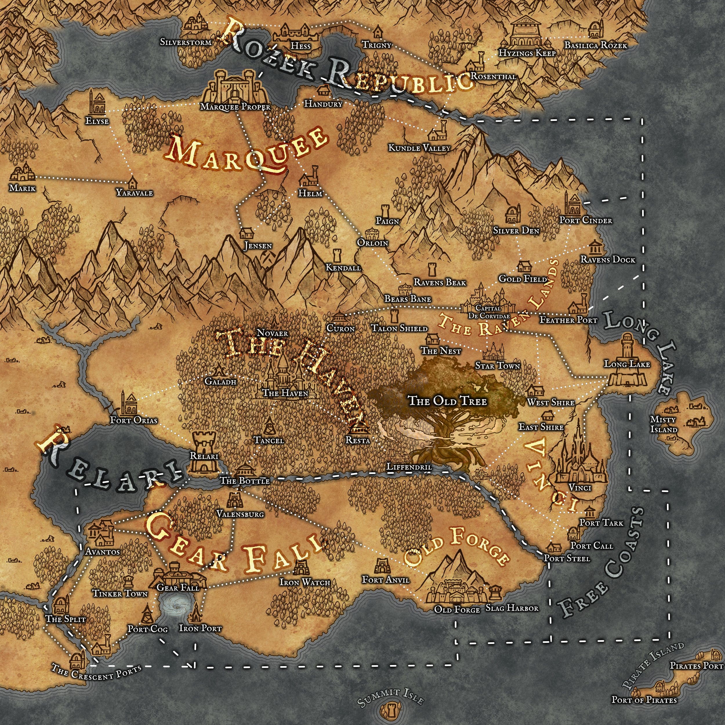 RULEBOOK AND MAP | Explore Your Adventure — Deeplight Larp