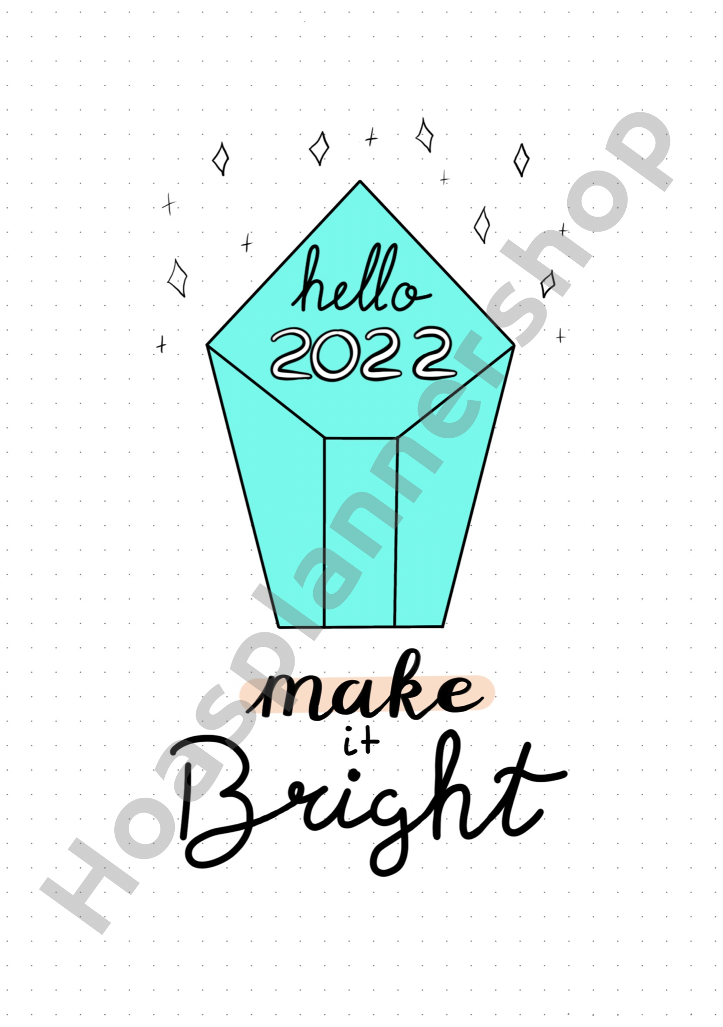 Minimalist digital printable planner 2023 pastel rainbow colored full ...