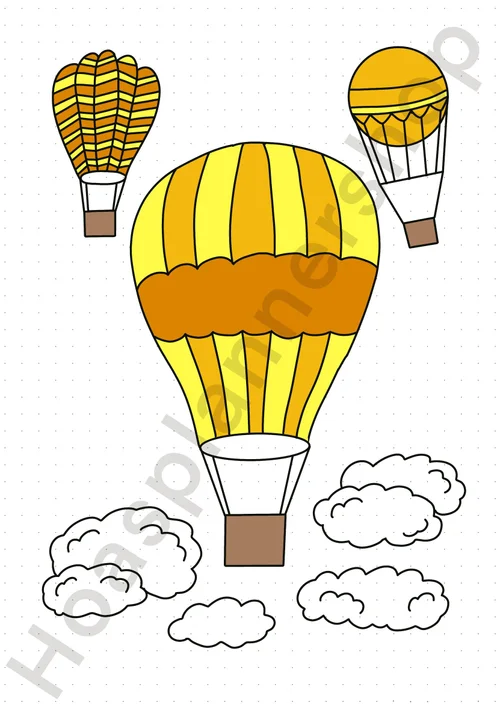 Digital monthly undated planner template with a cute frog theme with ...