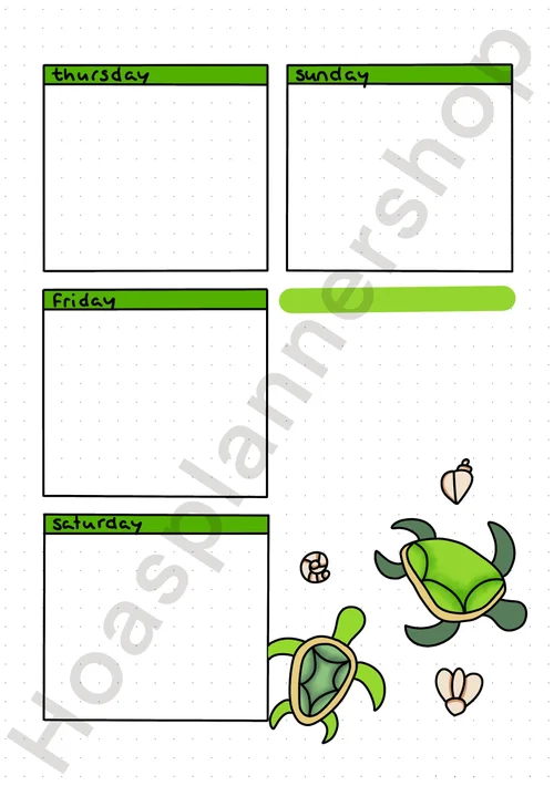 PDF ONLY | ultimate 2024 minimalist weekly planner -10 pages- weekly ...