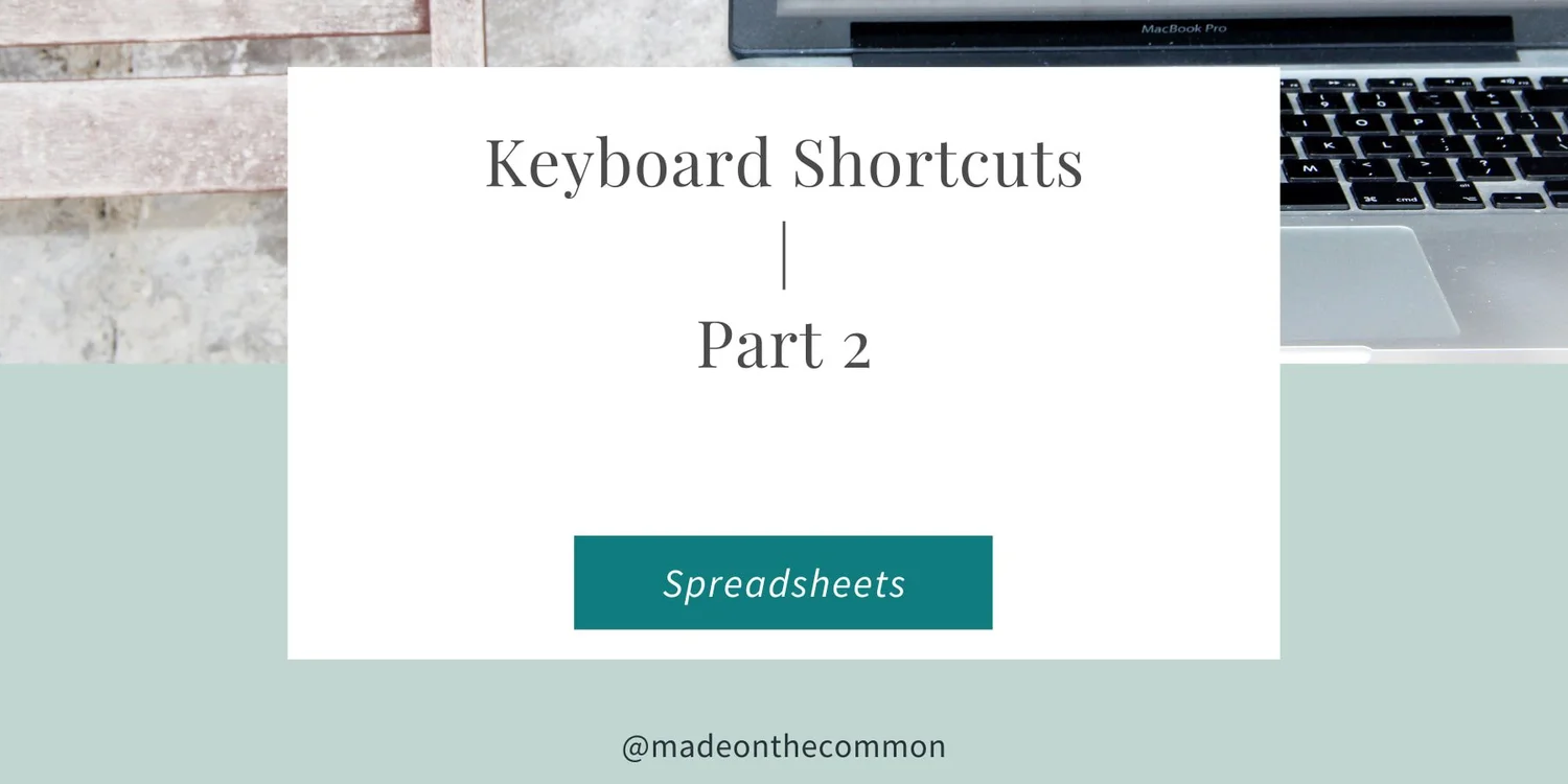 3 More Simple Keyboard Shortcuts you may not know — Made on the Common