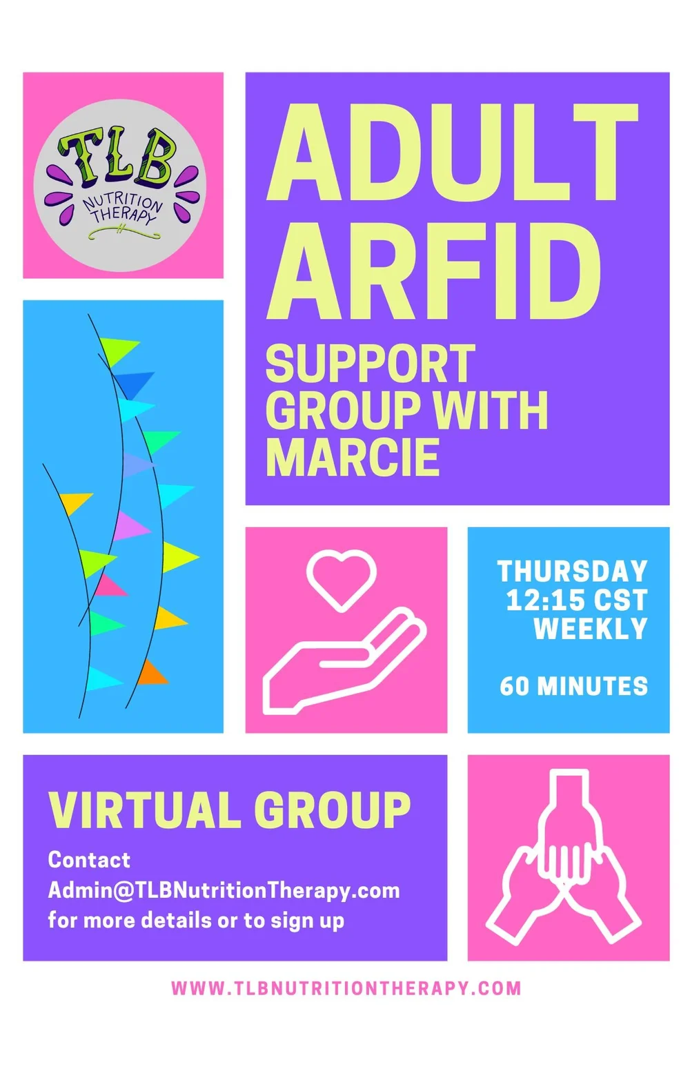 Support Groups — TLB Nutrition Therapy