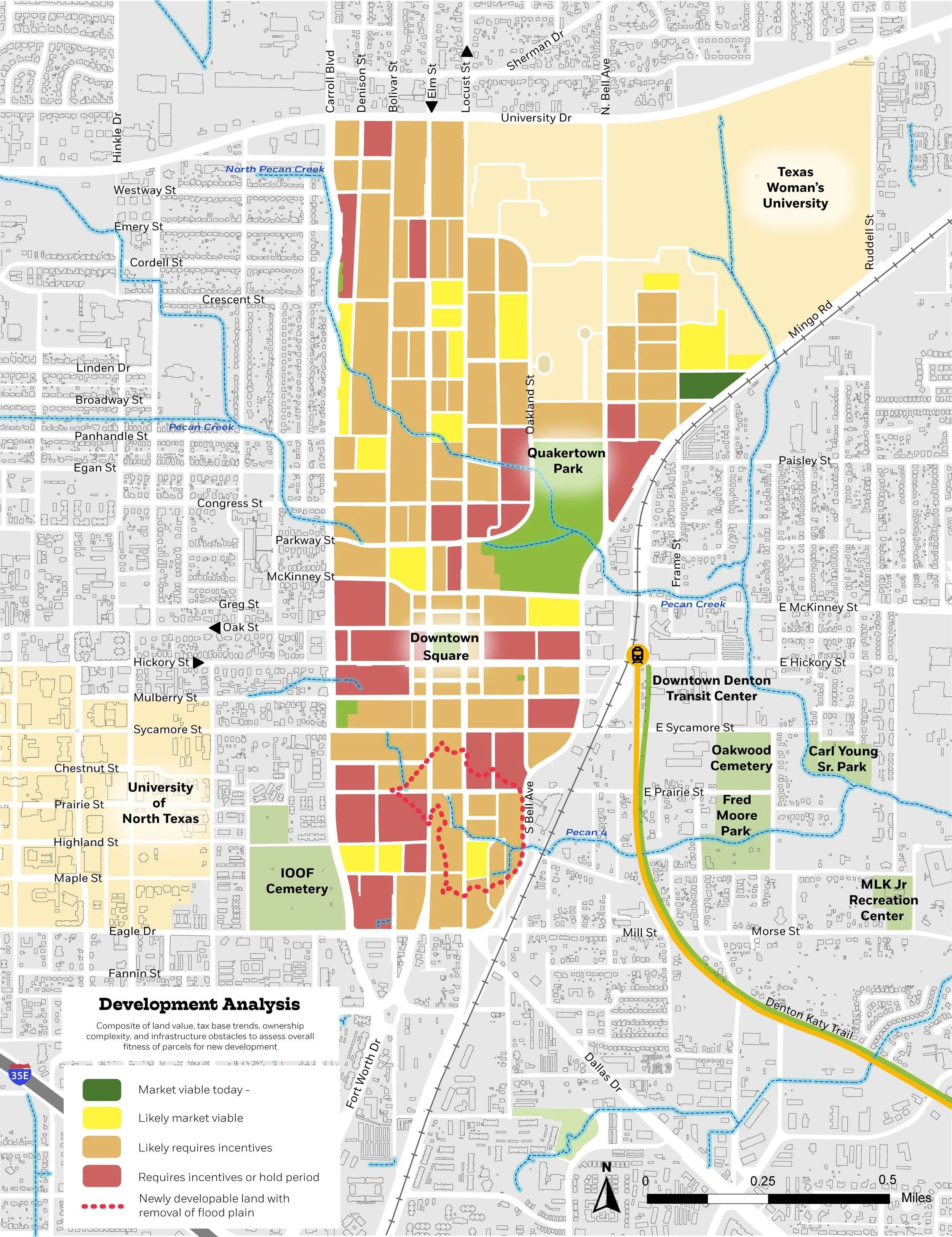 Design Downtown Denton — Mend Collaborative | Landscape Architecture ...