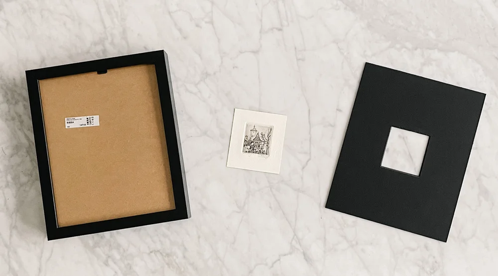 My Favourite Framing Hack — Kierstin Smyth Design | Edmonton Interior ...