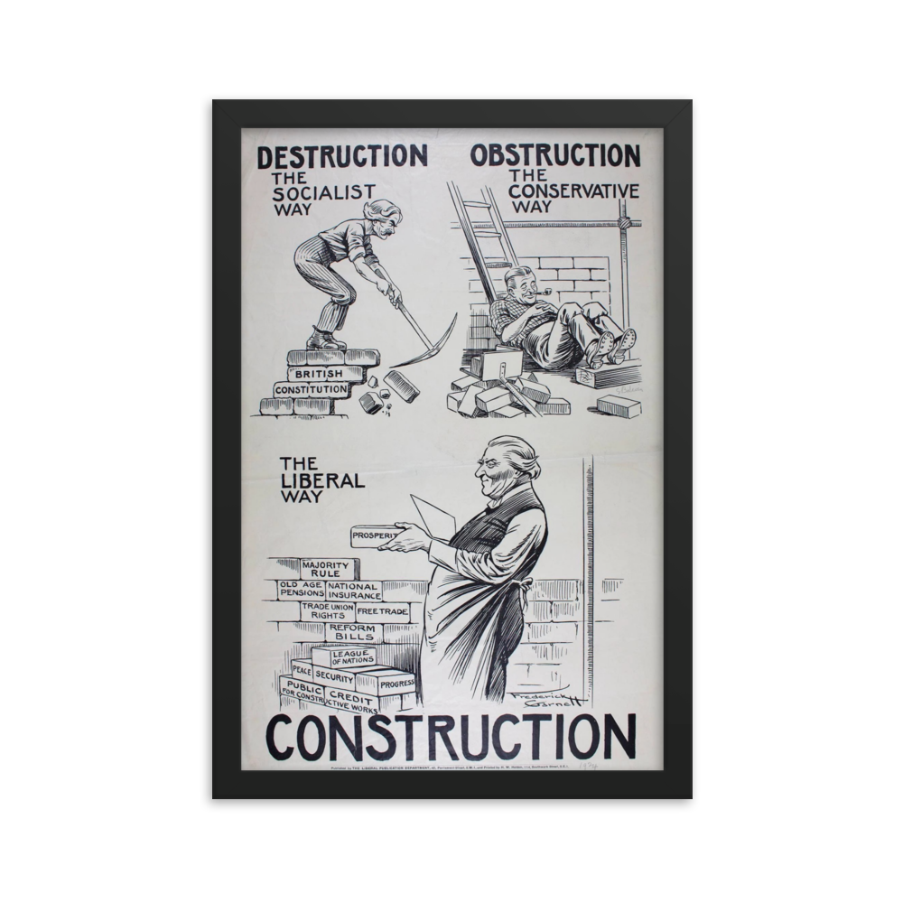 Construction Poster (18x12in.) — Center for New Liberalism