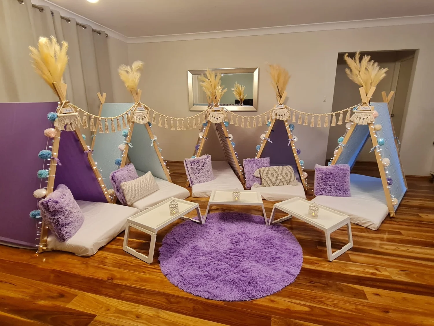 Teepee Central | Ultimate Sleepover and Daytime Glamping Parties